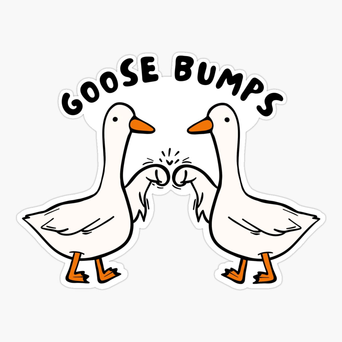 DOPASTICKER Go.Ose Bumps Sticker, Phone Sticker Water Bottle Sticker ...