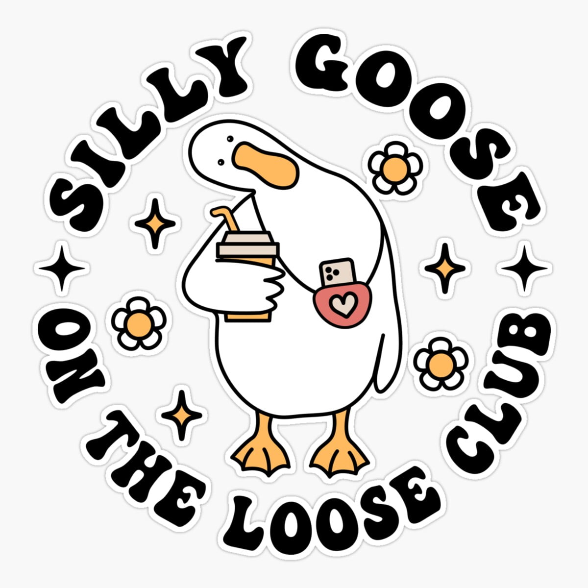 DOPASTICKER Go.Ose, Go.Ose, Go.Ose On The Loose Club, Trendy, Go.Ose ...