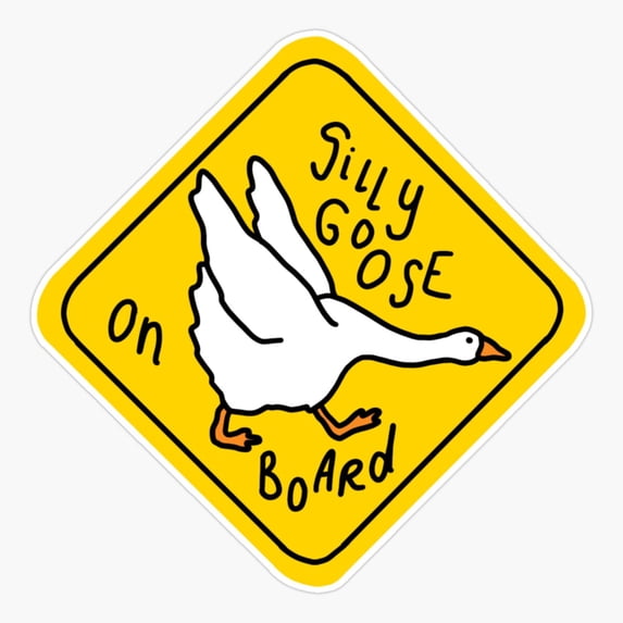 DOPASTICKER Go.Ose On Board Sticker, Phone Sticker Water Bottle Sticker ...