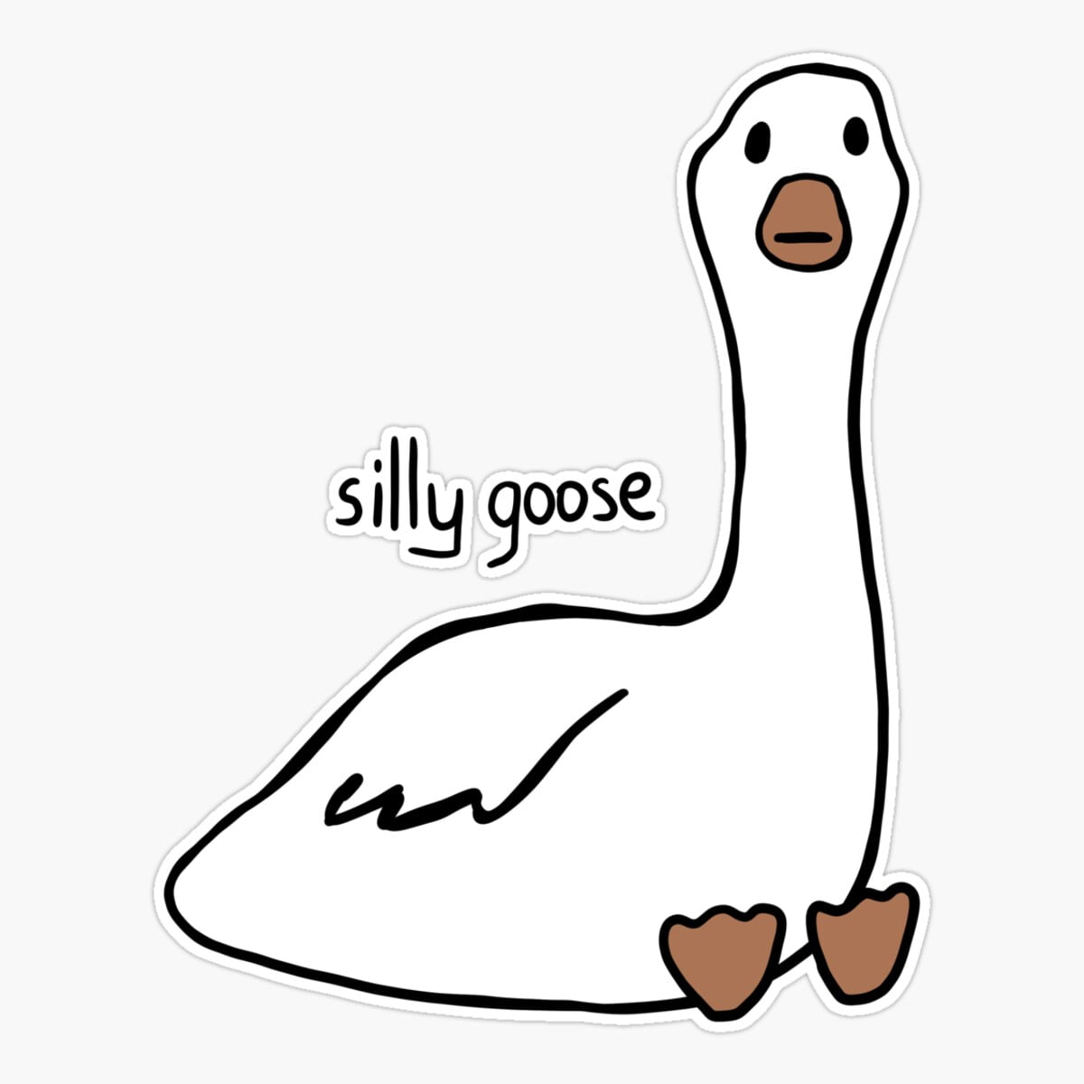 DOPASTICKER Go.Ose Sticker, Phone Sticker Water Bottle Sticker Car ...