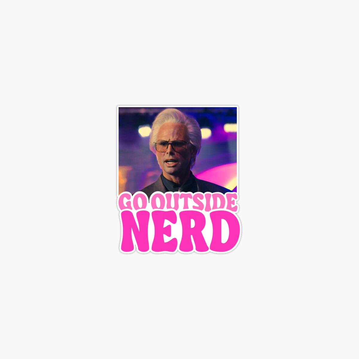 DOPASTICKER Go Outside Nerd, Baby Billy Freeman Sticker, Phone Sticker ...