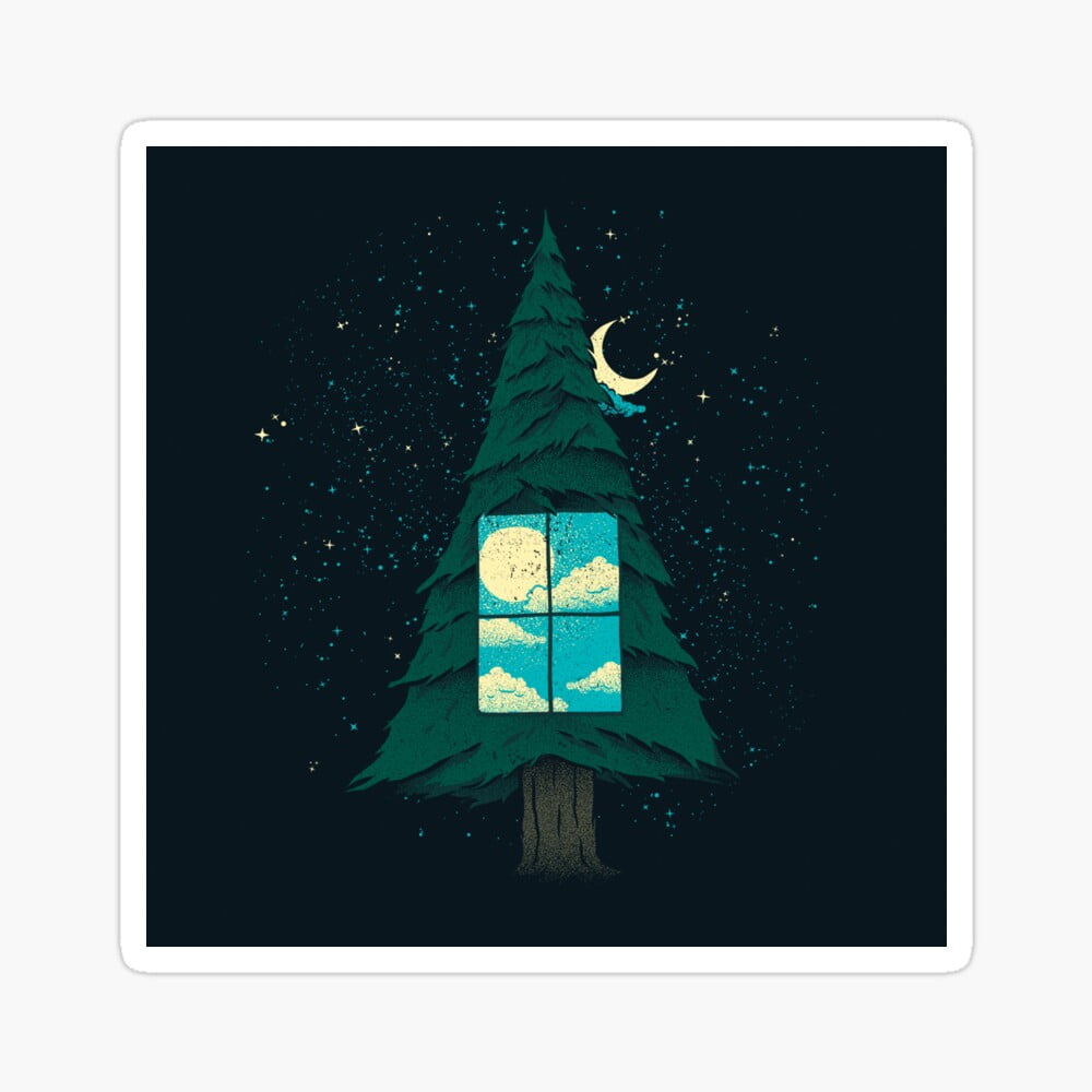 DOPASTICKER Go Outside To Look Inside - Hot Trending Sticker Phone ...