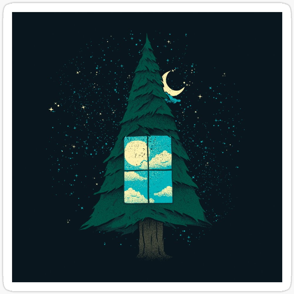 DOPASTICKER Go Outside To Look Inside Perfect Gift Everyone Phone Decal ...