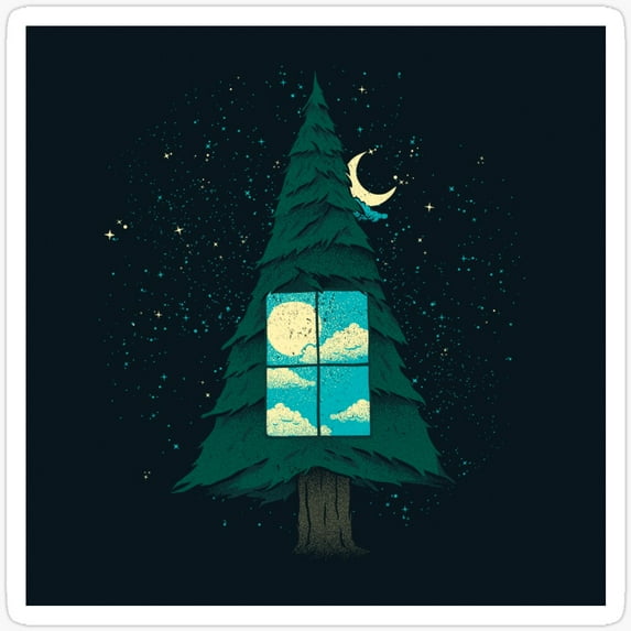 DOPASTICKER Go Outside To Look Inside Perfect Gift Everyone Phone Decal ...