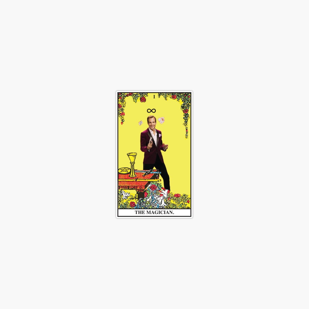 DOPASTICKER Gob Bluth, The Magician Sticker, Phone Sticker Car Stickers ...