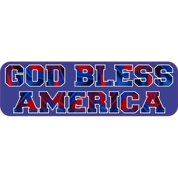 DOPASTICKER God Bless America Sticker Phone Sticker, Latop Sticker ...