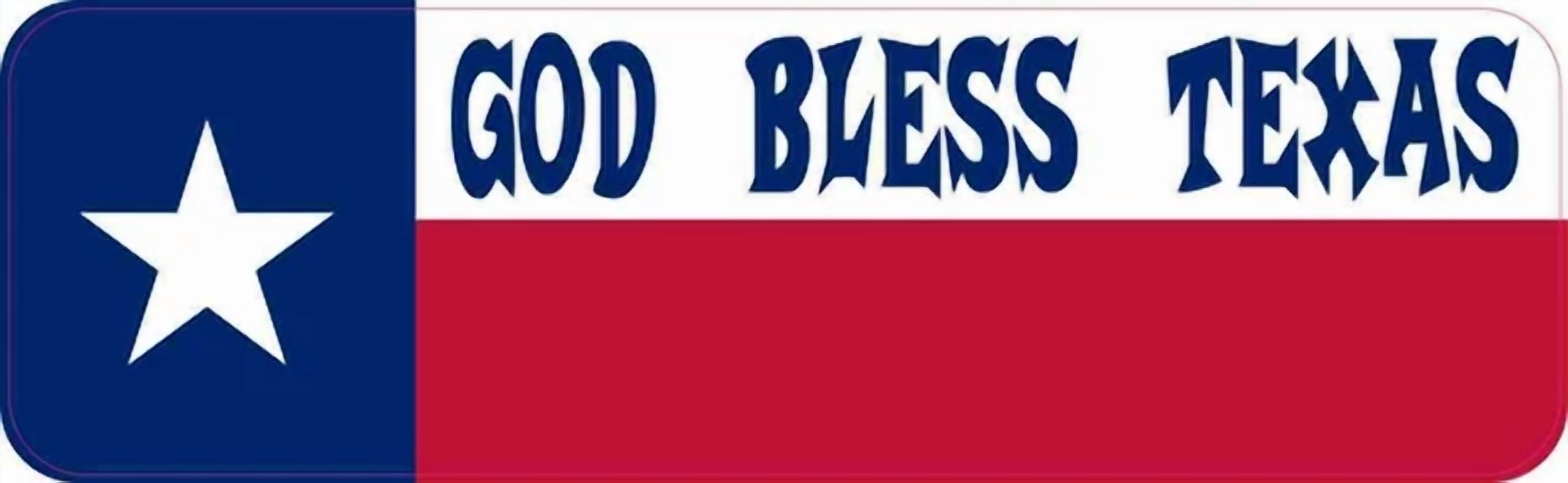 DOPASTICKER God Bless Texas Sticker Phone Sticker, Latop Sticker, Lover ...