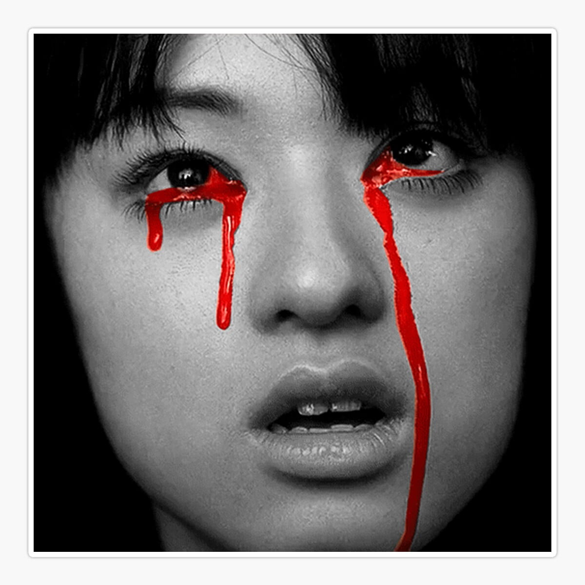 DOPASTICKER Gogo Yubari Blood Tears From Kil.L Bill Sticker, Phone ...