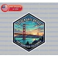 DOPASTICKER Golden Gate Bridge Sticker Travel Sticker Phone Sticker ...