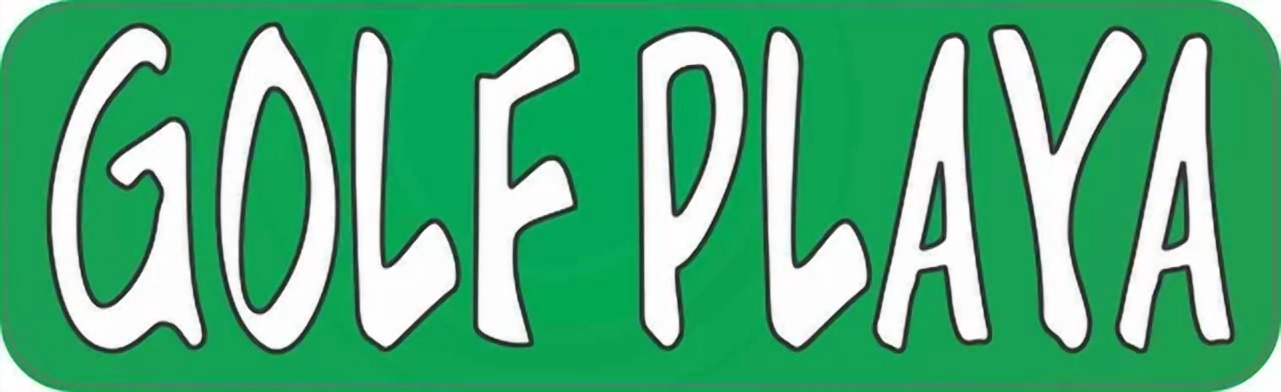 DOPASTICKER Golf Playa (Player) Sticker Phone Sticker, Latop Sticker ...