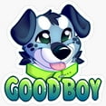 DOPASTICKER Good Boy Sticker, Waterproof Decal For Pet Lovers Phone ...