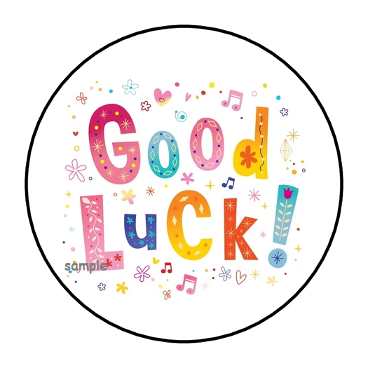 DOPASTICKER Good Luck Stickers Colorful Phone Decal Water Bottle ...