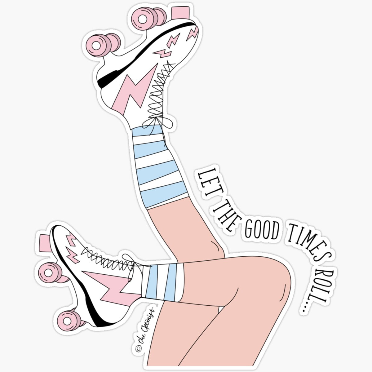 DOPASTICKER Good Times Roll Sticker Decorative Laptop, Phone Stickers ...