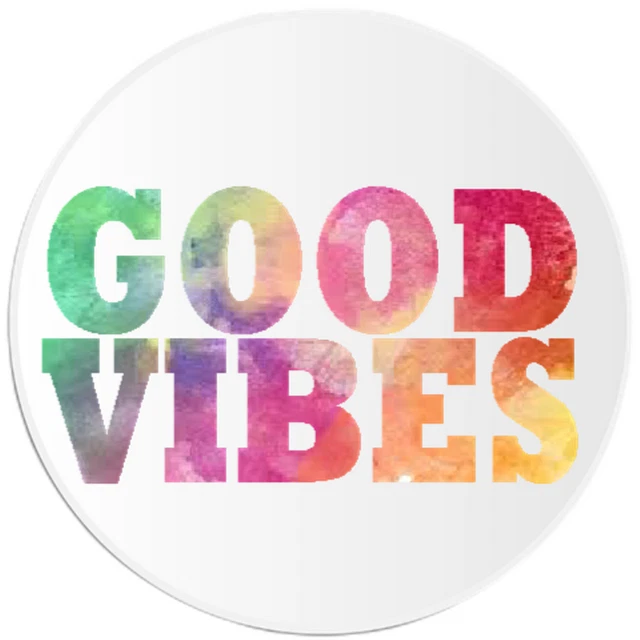 DOPASTICKER Good Vibes Sticker, Positive Vibrations Phone Decal Water ...