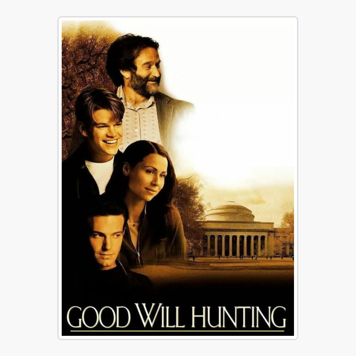 DOPASTICKER Good Will Hunting Sticker, Phone Sticker Car Stickers ...