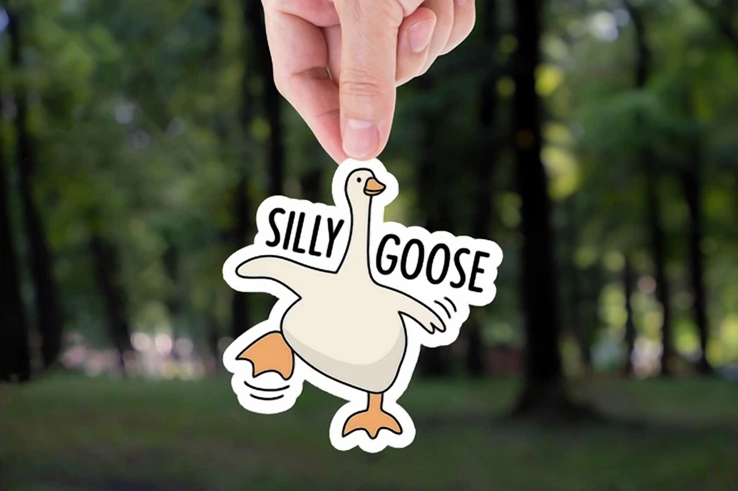 DOPASTICKER Goose Sticker, Goose Sticker, Decal For Water Bo Phone ...