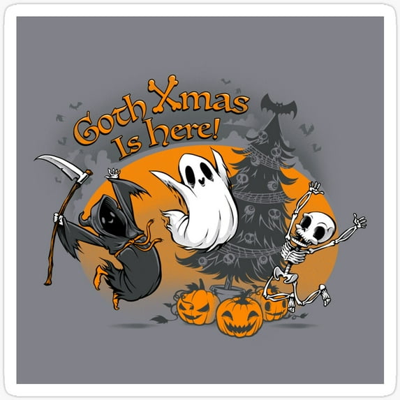 DOPASTICKER Goth Noel Is Here Weater Perfect Gift Everyone Phone Decal ...