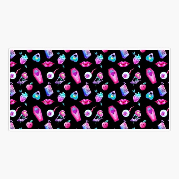 DOPASTICKER Gothic Love Anniversary Creepy Cute Sticker, Phone Sticker ...