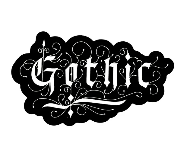DOPASTICKER Gothic Sticker Goth Dark Art Fantasy Punk Steampunk Laptop ...