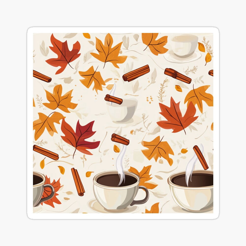 DOPASTICKER Gourmet Break With A Taste Of Cinnamon Sticker Decorative ...