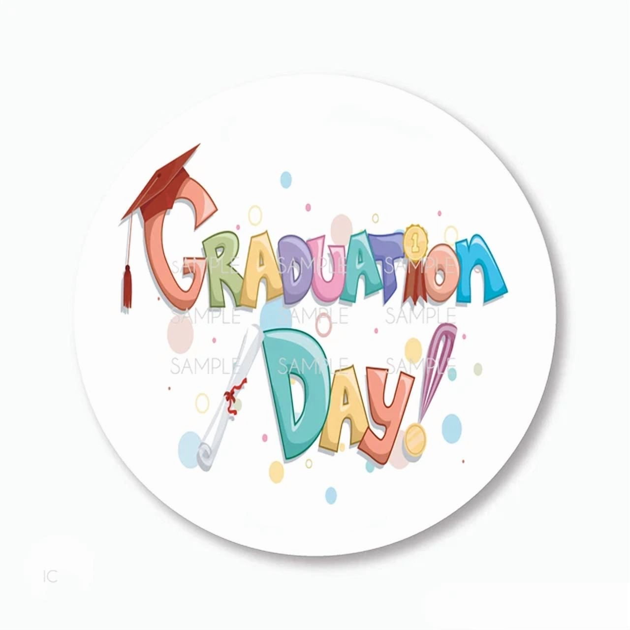 DOPASTICKER Graduation Day Scrapbook Stickers Graduation Phone Decal ...