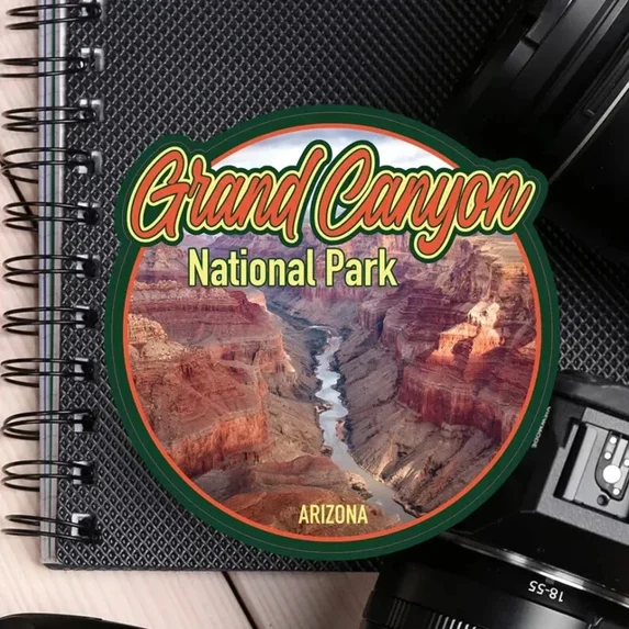DOPASTICKER Grand Canyon Sticker Native Arizona Hike Travel Car Sticker ...