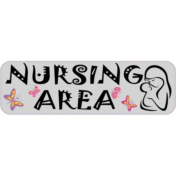 DOPASTICKER Gray Nursing Area Sticker Nursery Stickers Door Sticker ...
