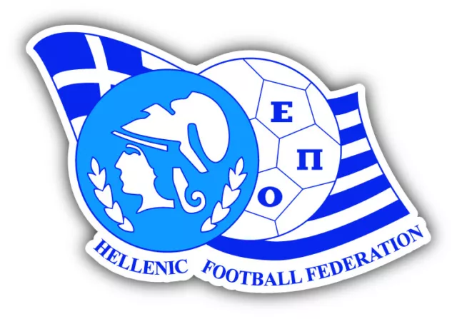 DOPASTICKER Greece National Team Soccer Football Car Sticker Decal Phone Decal Water Bottle ...