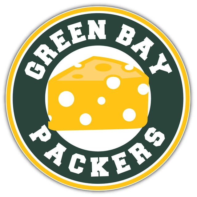 DOPASTICKER Green Bay Packers Cheese Sport Car Sticker Phone Water ...
