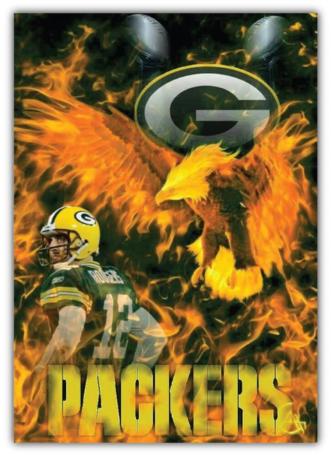 DOPASTICKER Green Bay Packers Football Logo Sport Car Sticker Phone ...