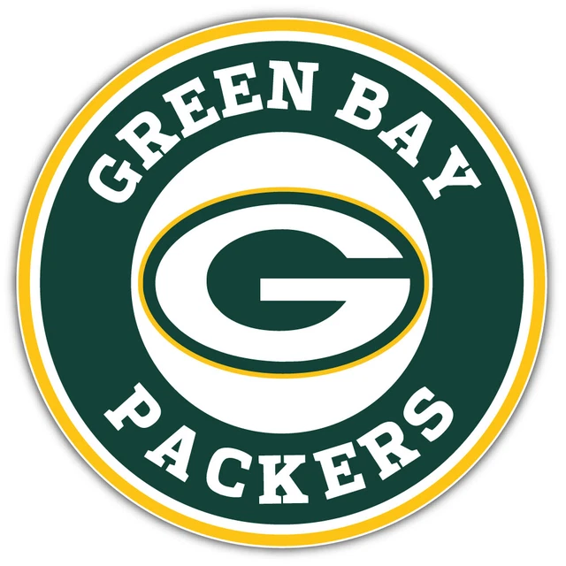 DOPASTICKER Green Bay Packers Sport Combo Logo Car Sticker Phone Water ...