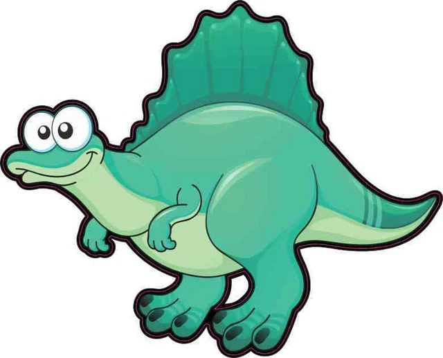 DOPASTICKER Green Dinosaur Sticker Phone Sticker, Latop Sticker, Lover ...