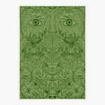 DOPASTICKER Green Man Forest Pattern Nature Illustration Sticker, Phone ...