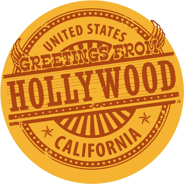 DOPASTICKER Greetings From Hollywood Sticker Decal Phone Decal Water ...