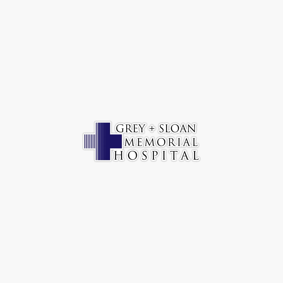 DOPASTICKER Grey + Sloan Memorial Hospital Sticker, Phone Sticker Car ...