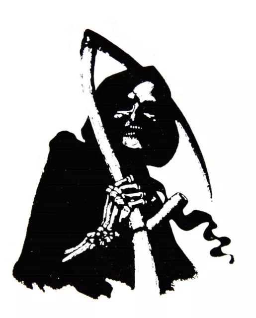DOPASTICKER Grim Reaper Sticker Laptop Sticker Hard Hat Sticker Phone ...