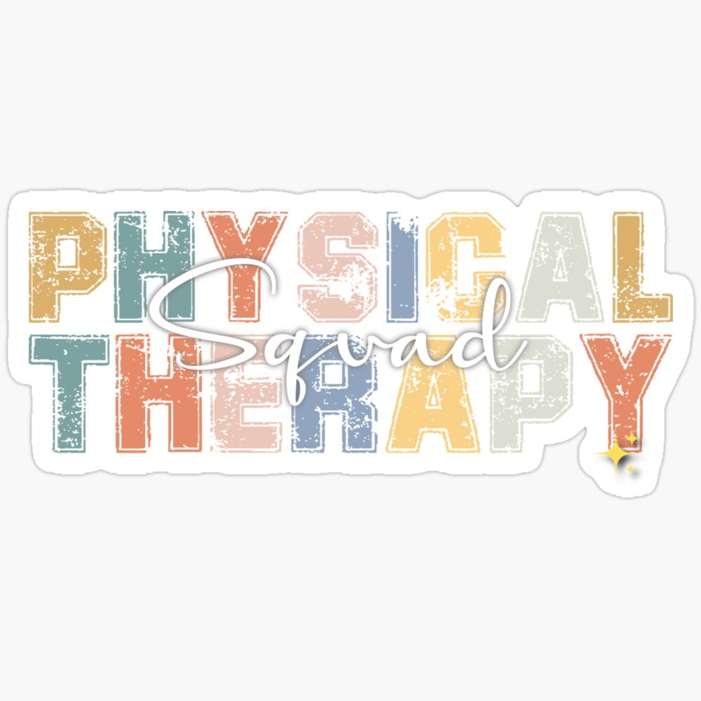 DOPASTICKER Groovy Physical Therapy Pt Squad Pediatric Physical ...