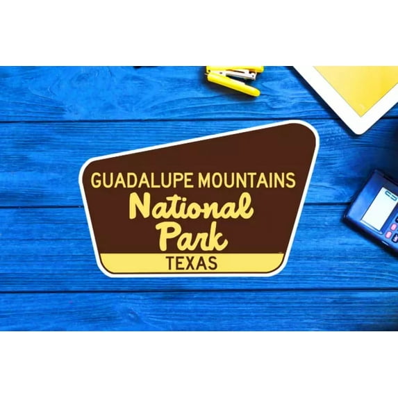 DOPASTICKER Guadalupe Mountains National Park Texas Sticker, Phone ...