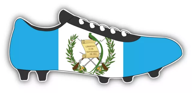 DOPASTICKER Guatemala Flag Soccer Cleats Sticker Decal Phone Decal ...