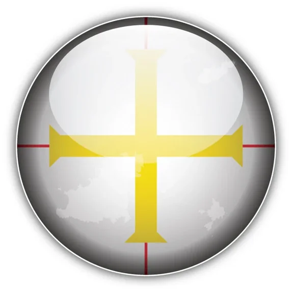 DOPASTICKER Guernsey Map Flag Label Sticker Decal Phone Decal Water ...