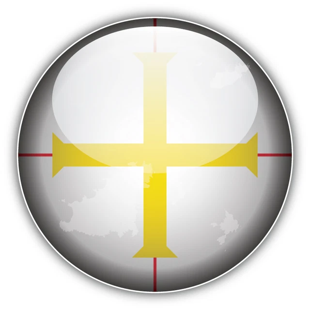 DOPASTICKER Guernsey Map Flag Sticker Decal Phone Decal Water Bottle ...