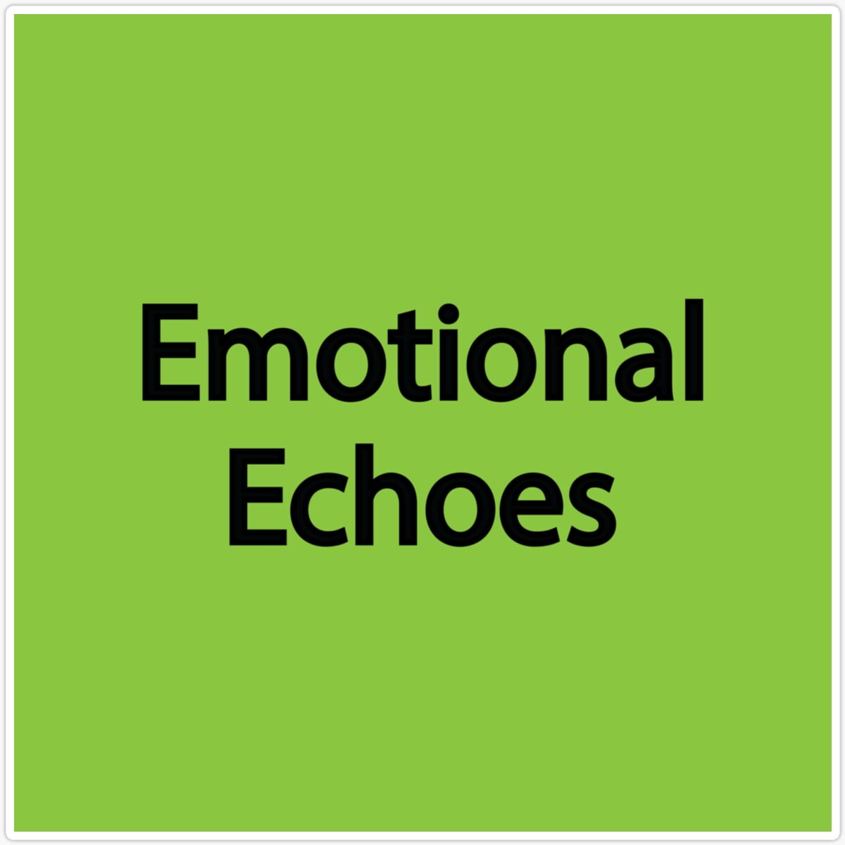 DOPASTICKER Guess - Brat - Emotional Echoes Sticker Decorative Laptop ...
