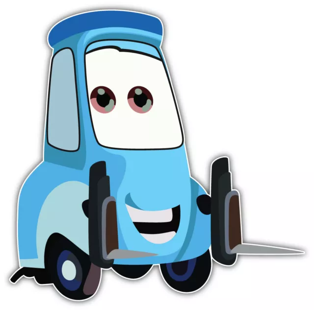 DOPASTICKER Guido Cars Cartoon Sticker Decal Phone Decal Water Bottle ...