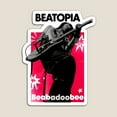 DOPASTICKER Guitar Posing - Beabadoobee Sticker Decorative Laptop ...