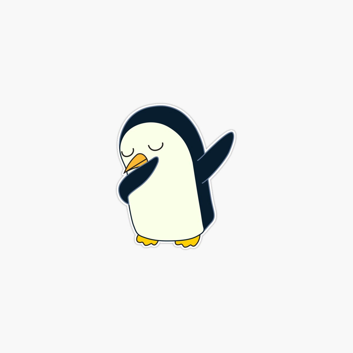 DOPASTICKER Gunter Dab Sticker, Phone Sticker Water Bottle Sticker Car ...