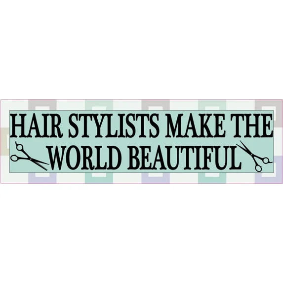 DOPASTICKER Hair Stylists Make The World Beautiful Sticker Phone ...
