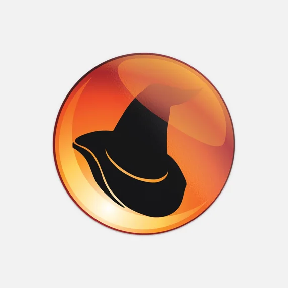 DOPASTICKER Hallo.Ween Cap Button Sticker Decal Waterproof Sticker For ...