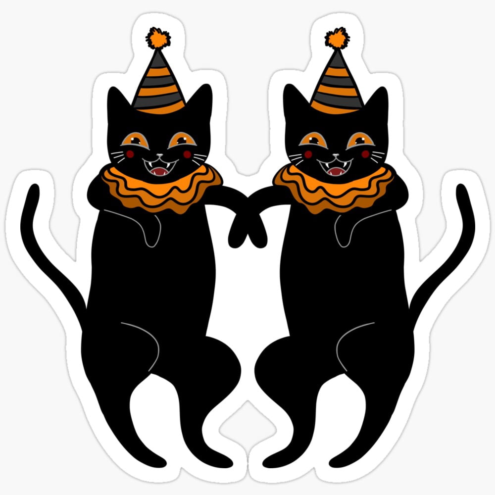 DOPASTICKER Hallo.Ween Clowning Around Sticker Phone Sticker, Latop ...