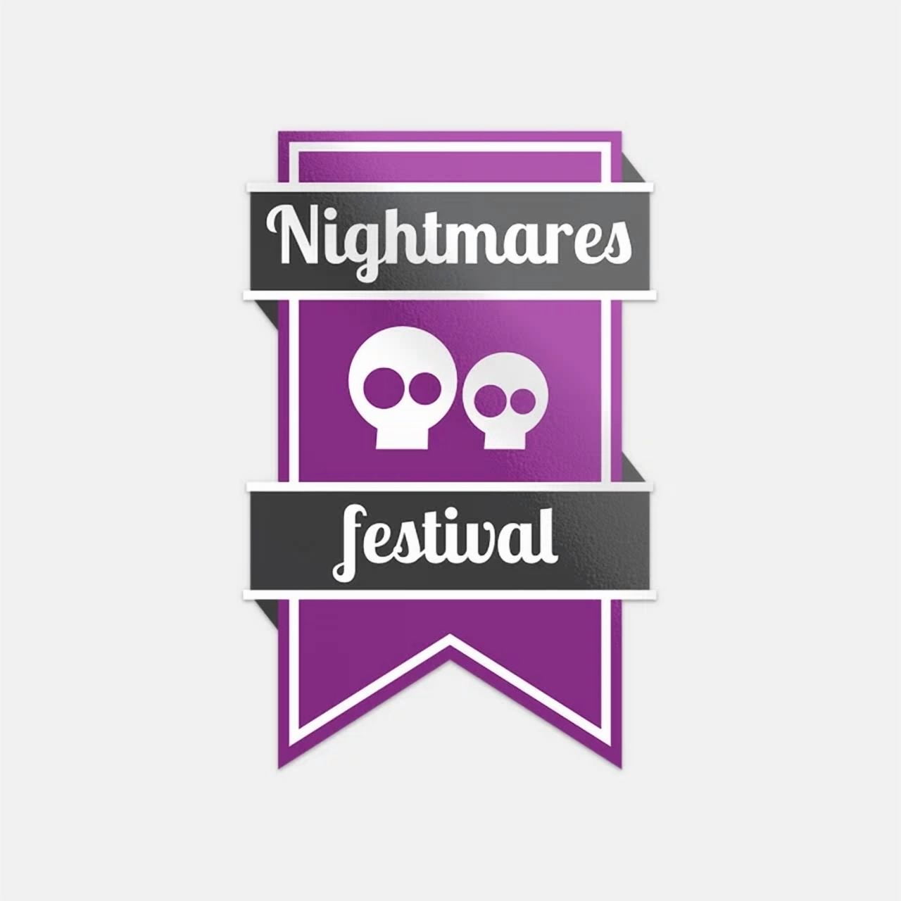 DOPASTICKER Hallo.Ween Nightmares Festival Sticker Decal Phone Decal ...