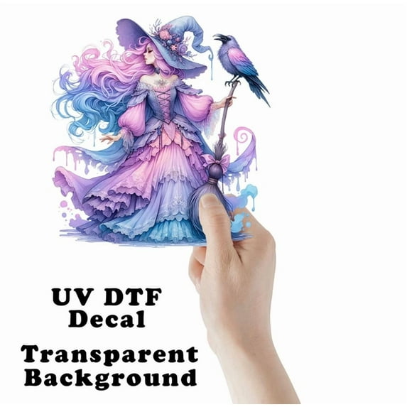 DOPASTICKER Hallo.Ween Pastel Witc.H Sticker, Design Preview Only ...